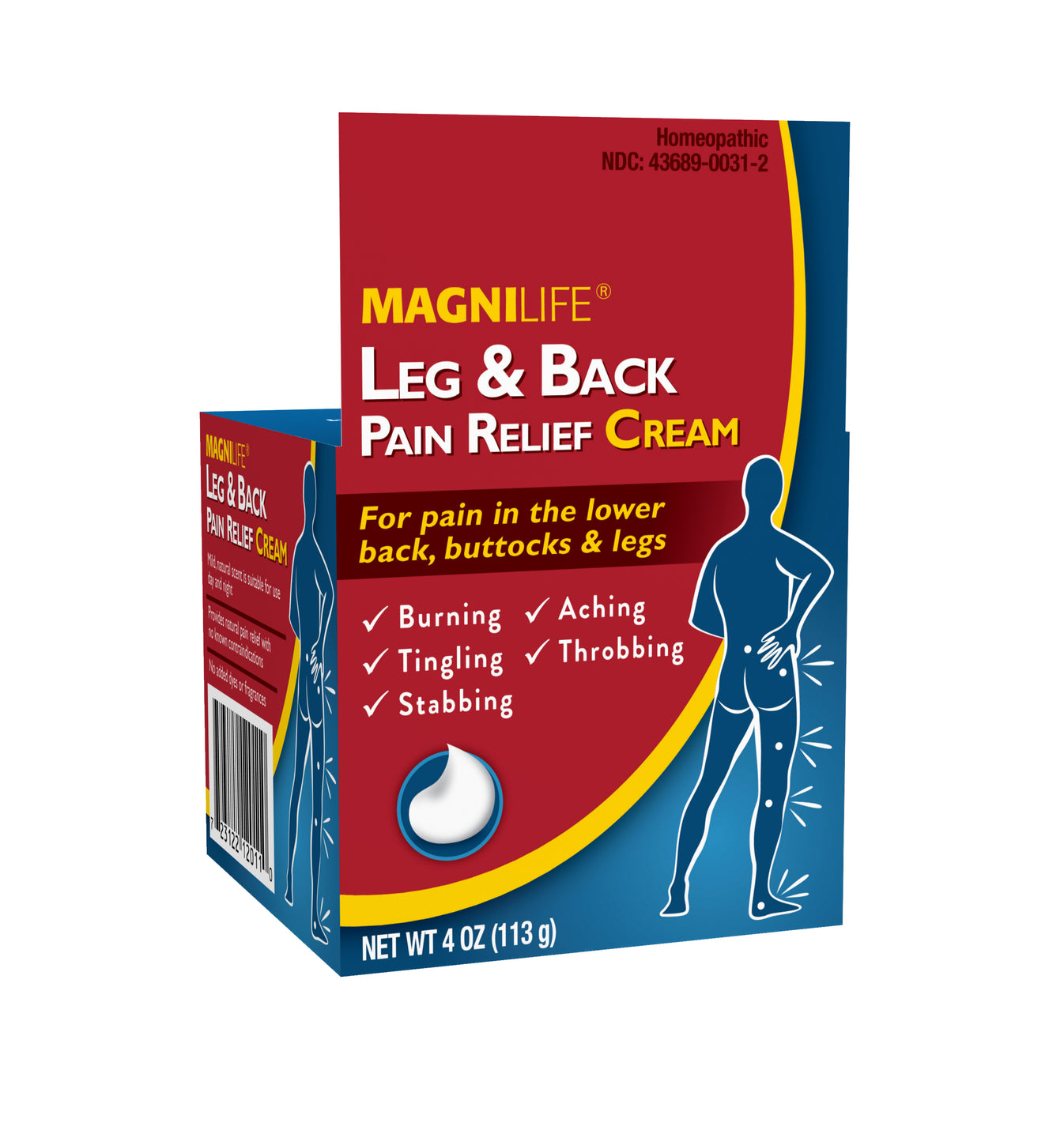 Leg & Back Pain Relief Cream – Magnilife