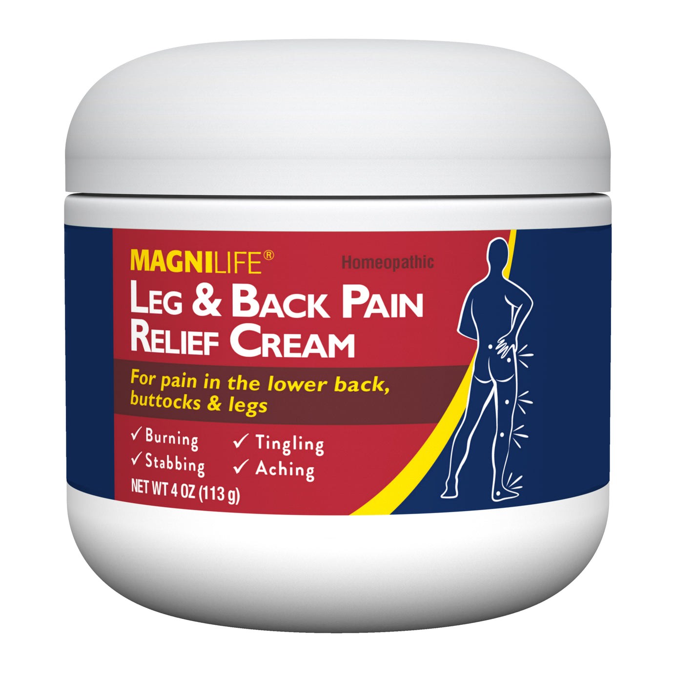 Leg & Back Pain Relief Cream – Magnilife