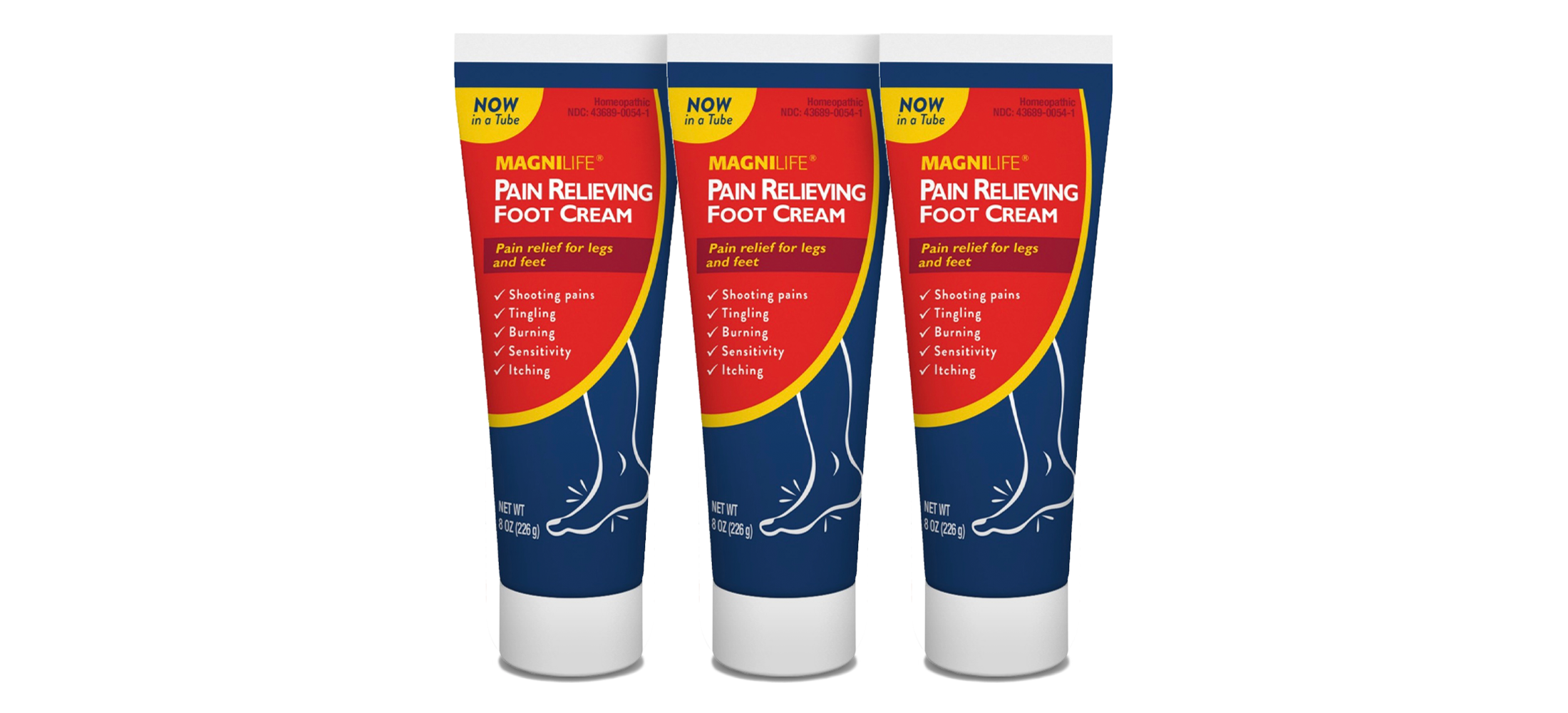 Pain Relieving Foot Cream 8 oz. Tube – Magnilife